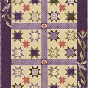 LAST CALL Star Gazing Quilt Pattern, Jan Patek Quilts JPQ-2196, Layer ...