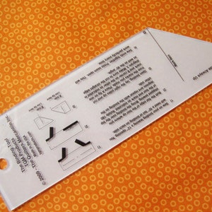 The Binding Tool, TQM Products TQMBT, Quilter's Binding Tool Template ...