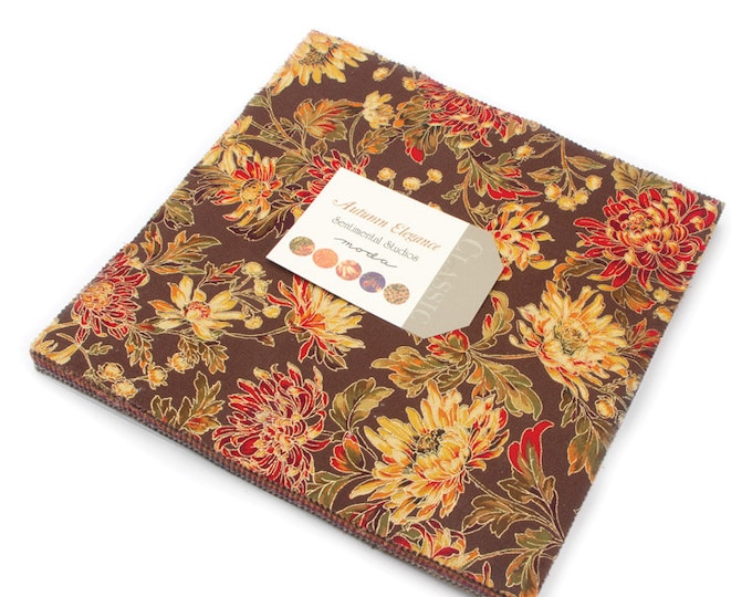 Autumn Elegance Layer Cake - Moda Precut 10" Inch Fabric Squares ...