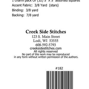 Charming Jacey Hanna Table Runner Pattern, Creek Side Stitches CSS182 ...