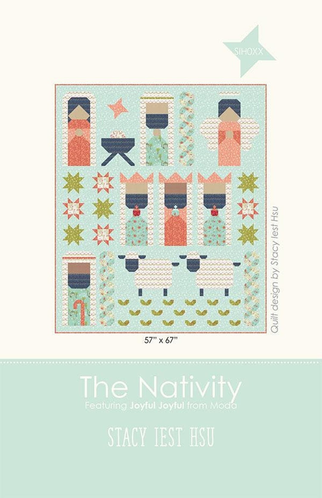 The Nativity Quilt Pattern, SIH069, Yardage Friendly, Advanced Beginner ...