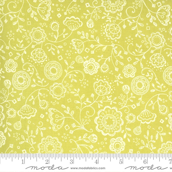Chartreuse Fabric - Etsy