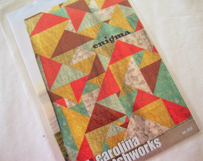 ENIGMA Quilt Pattern From Carolina Patchworks Multiple Sizes - Etsy