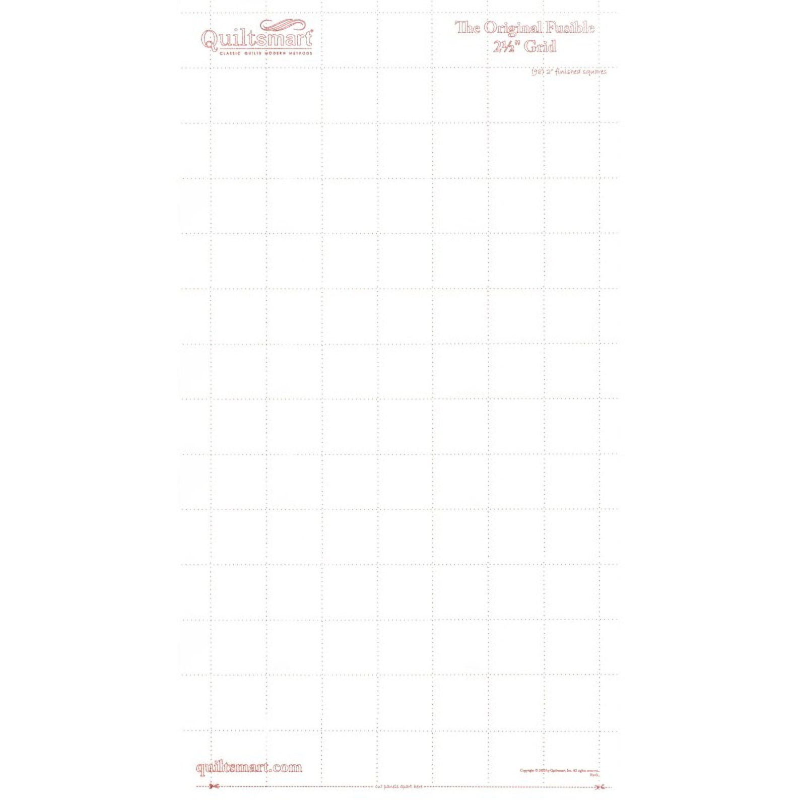 2.5" Pix Smart Grid Interfacing Refill Panel, Quiltsmart QS 65028, Pre ...
