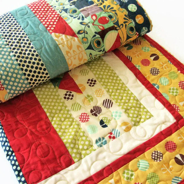 Primary Colors Quilt - Etsy