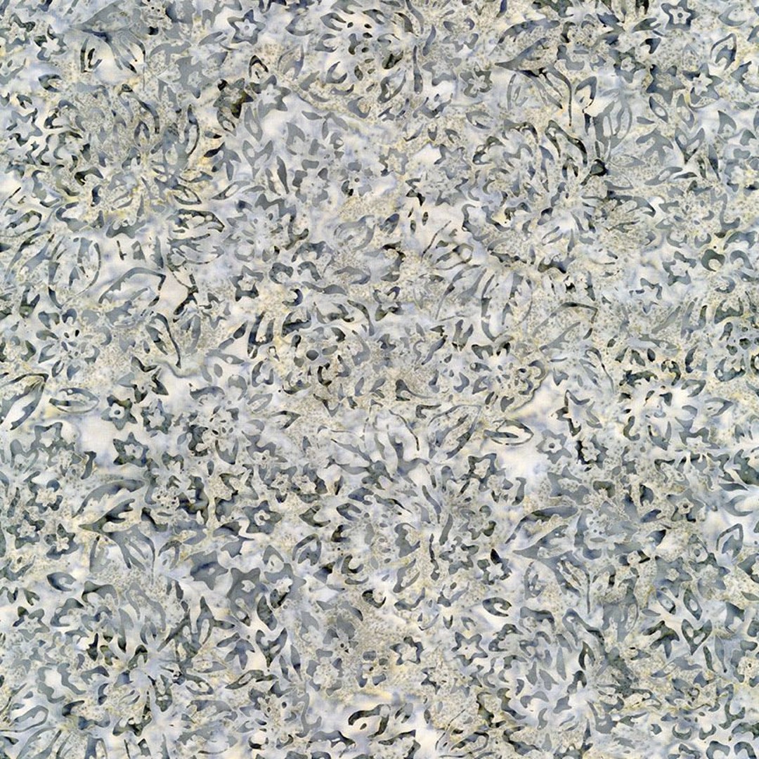 108 Inch Gray Tonal Batik Wide Quilt Back Fabric, Xtonga B8826 Ash ...