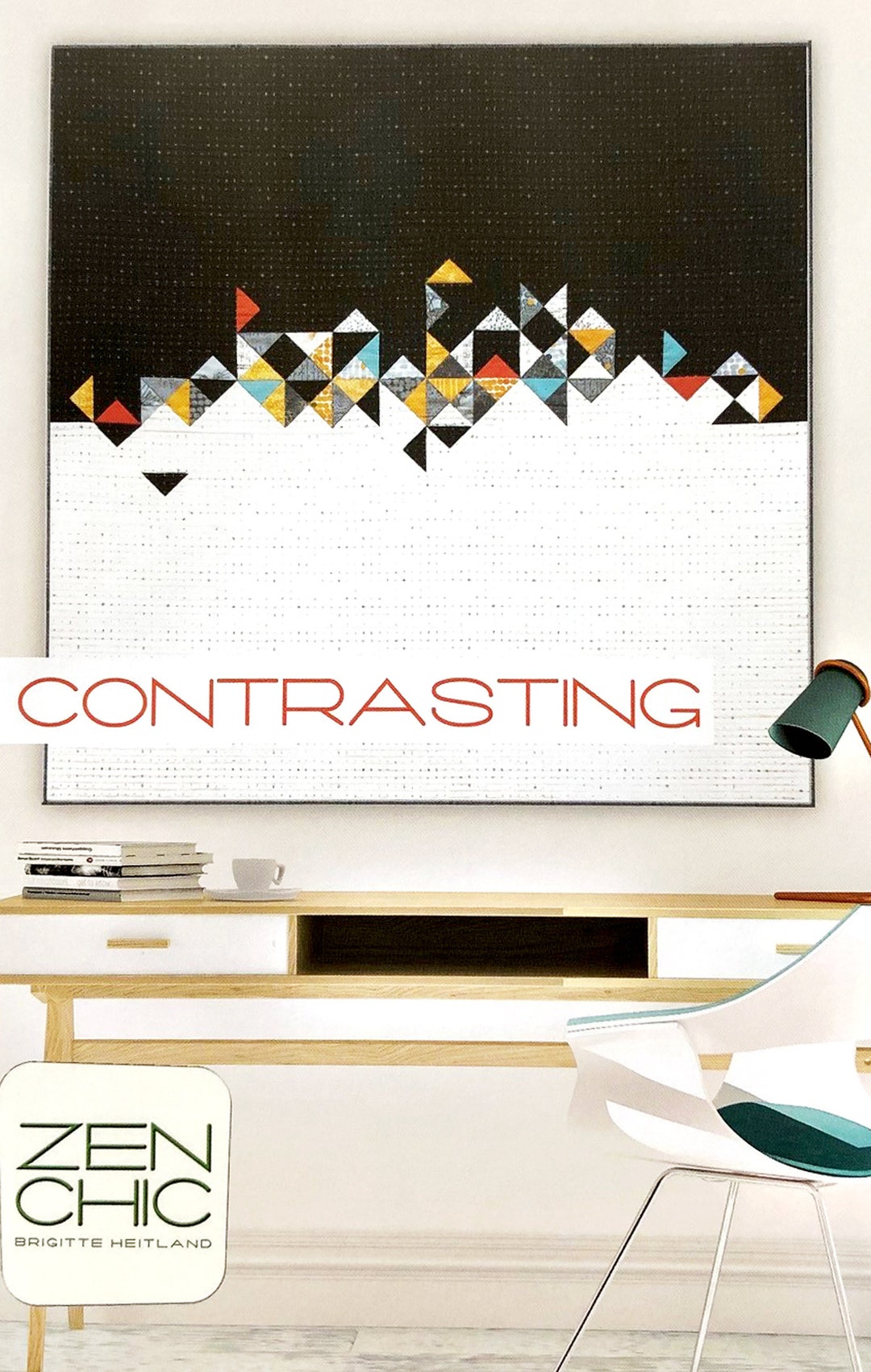 Contrasting Quilt Pattern Zen Chic COQP Charm Pack Friendly - Etsy