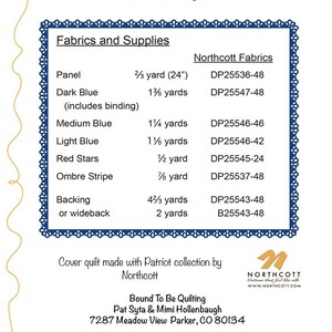 Rippling Colors Panel Frame Quilt Pattern, Bound to Be Quilting BTBQ362 ...