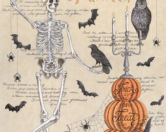 Skeleton Quilt Fabric - Etsy