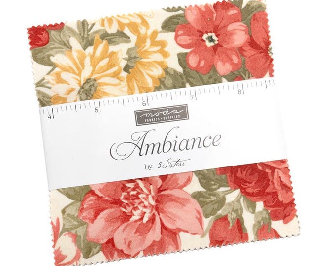 Rendezvous Charm Pack, Moda 44300PP, Precut 5" Inch Charm Pack Fabric ...