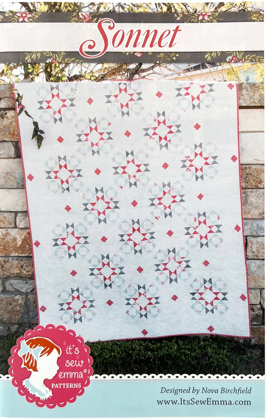 Sonnet Quilt Pattern ISE169 Fat Quarter FQ Yardage Friendly - Etsy