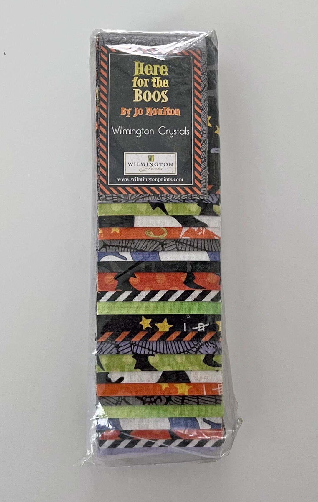 DESTASH Here for the Boos 2.5" Halloween Fabric Strips, Wilmington ...