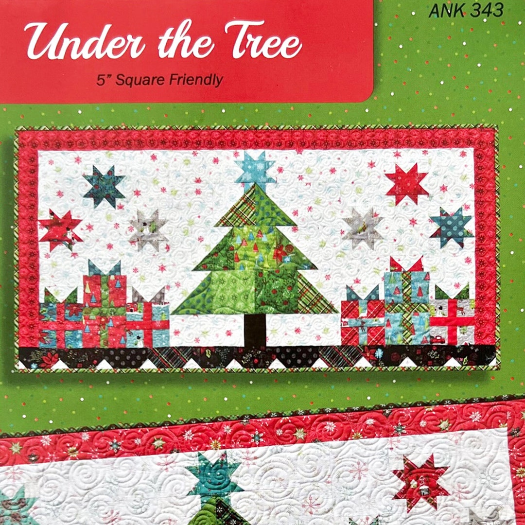 Under the Tree Table Runner Quilt Pattern, Anka's Treasures ANK343 ...