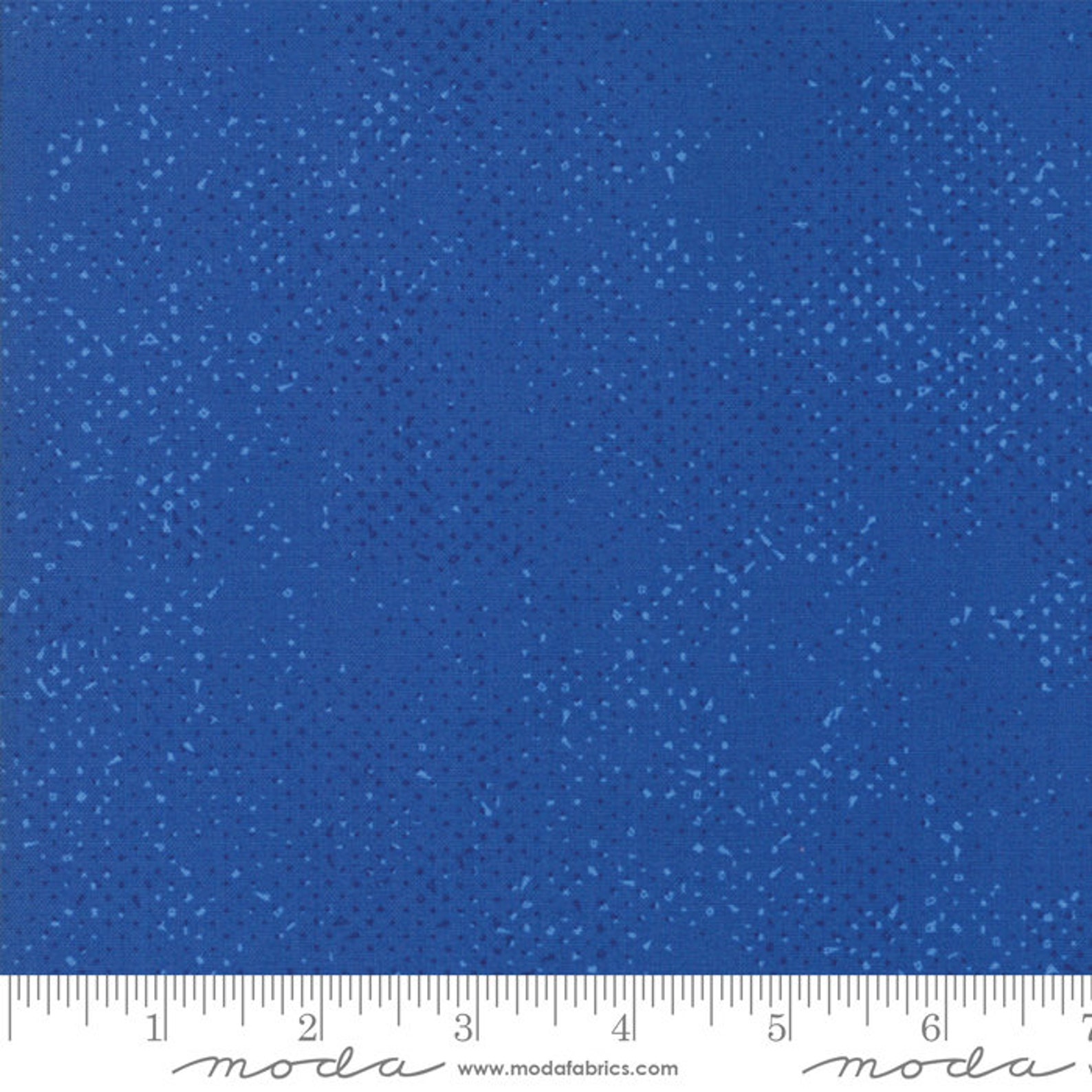 Blue Tonal Fabric Moda 1660 37 Zen Chic Spotted Regatta - Etsy