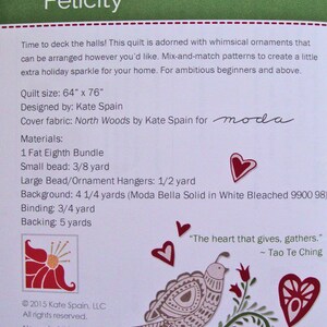 Felicity Quilt Pattern, KS1505, 36 Fat Eighths F8 Friendly Quilt ...