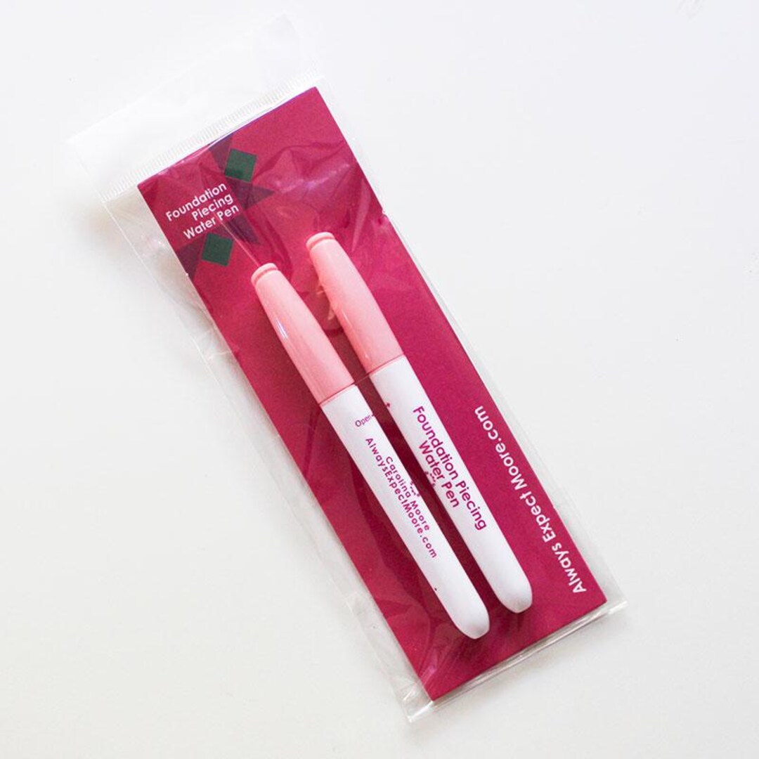 Foundation Piecing Water Pen, Carolina Moore CM23FPWP, Quilting Sewing ...