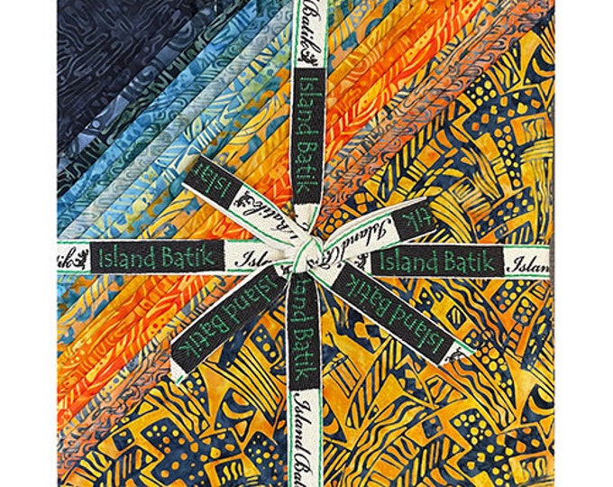 Island Batik Copperfield Stack Layer Cake Fabric, 10" Inch Precut ...