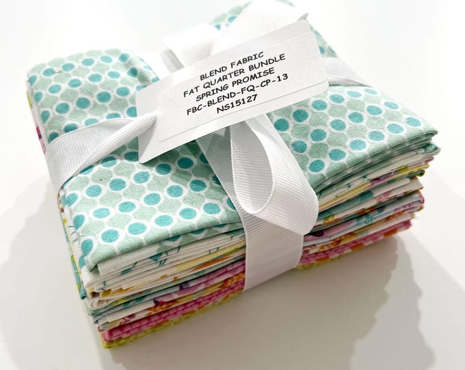 DESTASH Spring Promise 13 Fat Quarter Bundle, Blend Fabric Fbc-blend-fq ...
