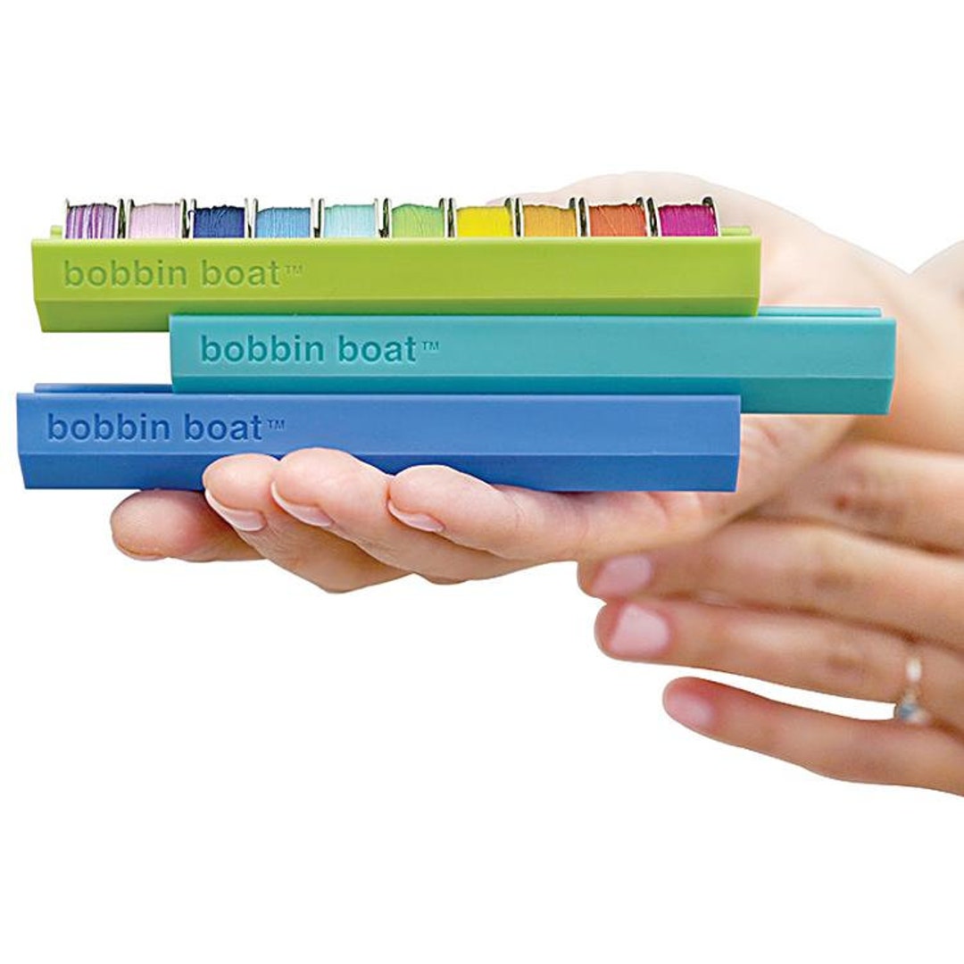 Bobbin Boat Trio, Dritz 888 M, Set of 3 Bobbin Organizers, Bobbin ...