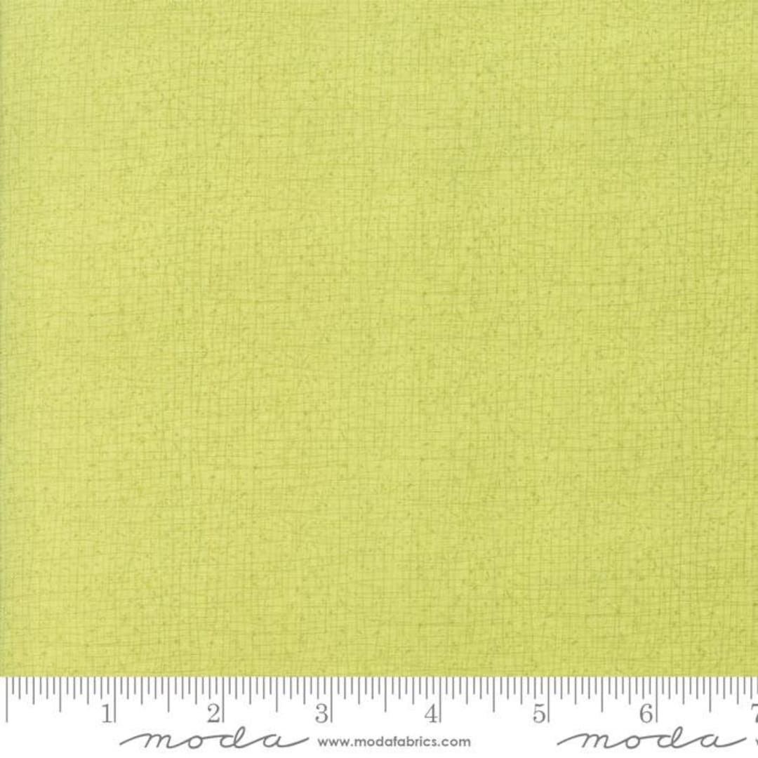 Thatched - Greenery Green Tonal Texture Fabric, Moda 48626 124, Dandi ...