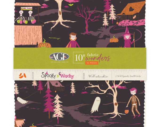 Spooky N Witchy 10" Squares, Art Gallery Fabrics 10WSNS2, AGF Studio ...