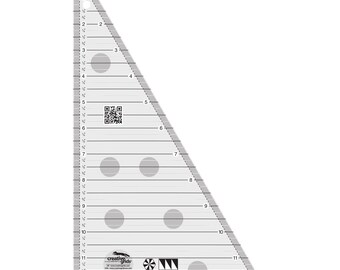 Spider Web Ruler by Creative Grids CGRKA6 Non Slip Triangle - Etsy