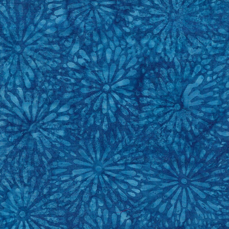 French Blue Batiks Stack Layer Cake Island Batik 10 | Etsy