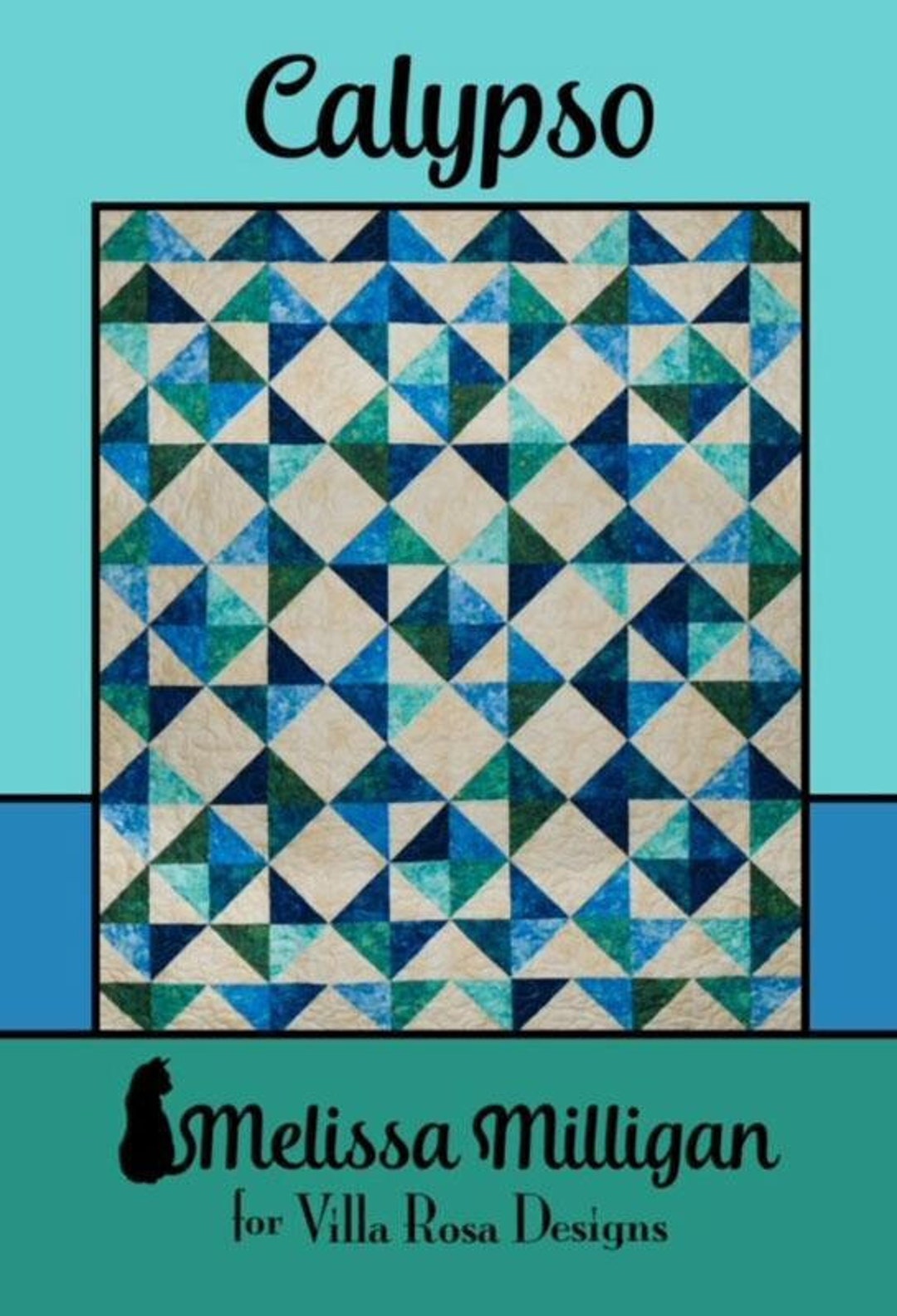 LAST CALL Calypso Quilt Pattern, Villa Rosa Designs VRDMM046, Fat ...
