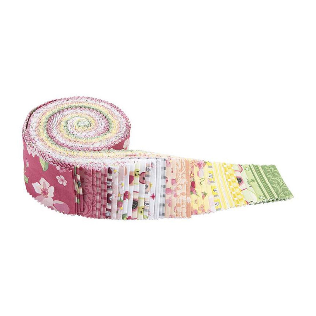 LAST CALL Orchard Rolie Polie, Riley Blake RP-13150-40, 2.5" Precut ...