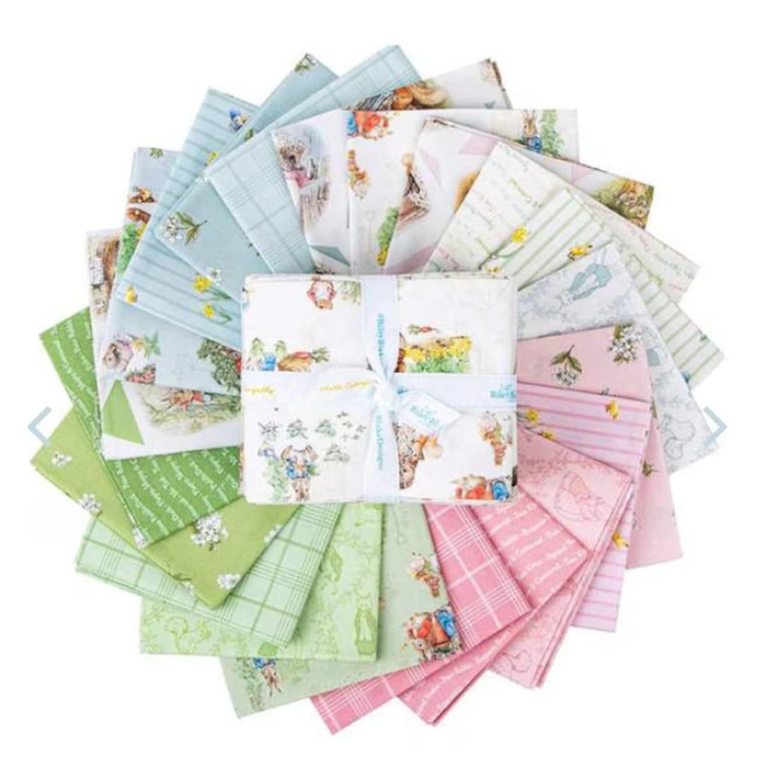 Peter Rabbit and Friends 21 Fat Quarter Bundle, Riley Blake FQ-15860-21 ...