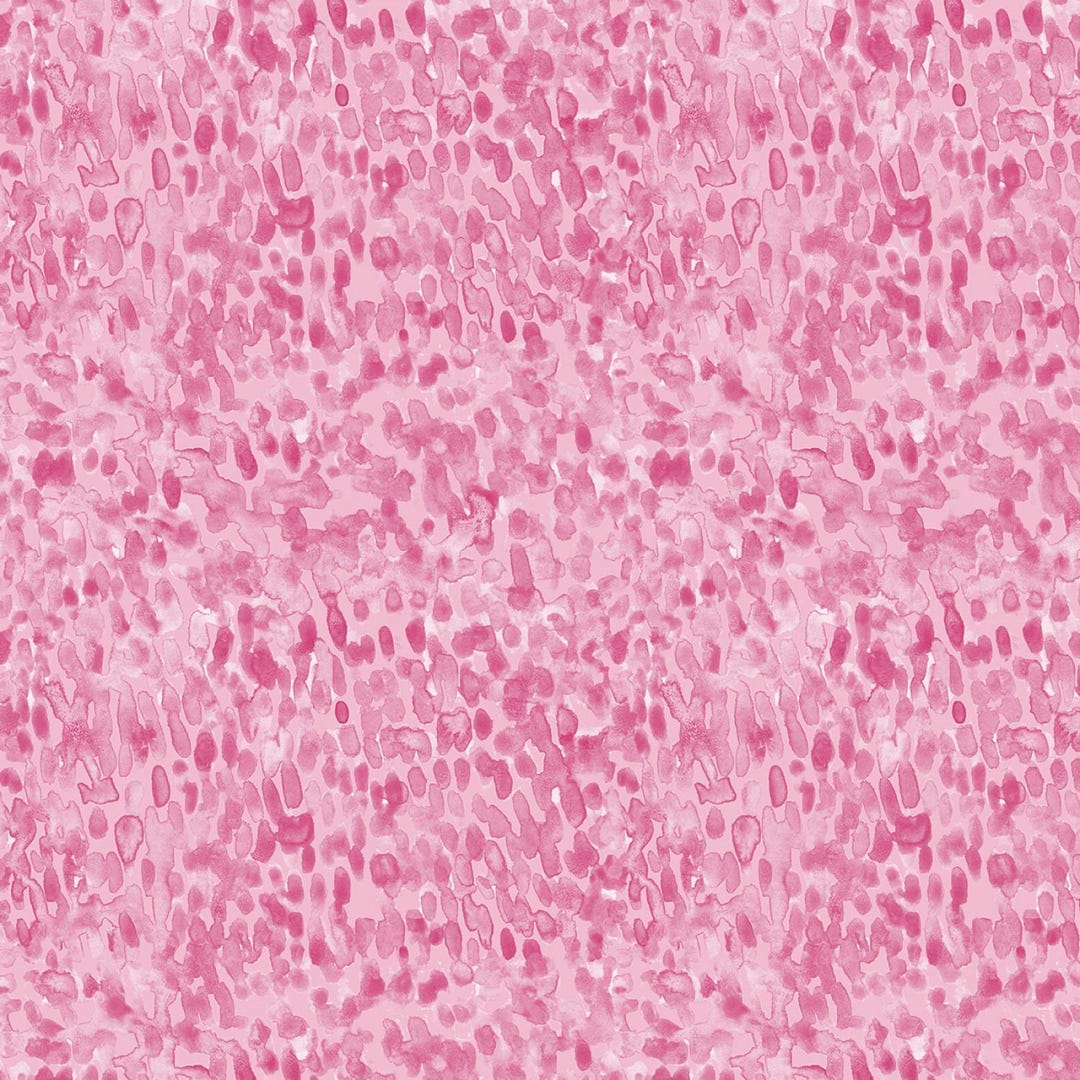 Meadow Melody - Pink Watercolor Texture Fabric, Wilmington Prints 83339 ...
