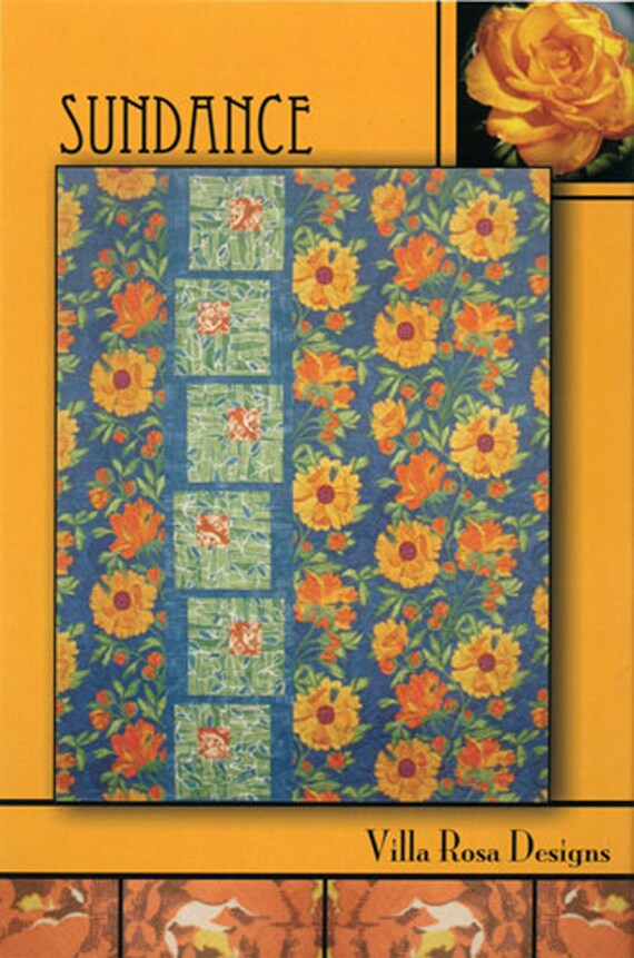 Sundance Quilt Pattern VRD353812 Large Focal Print Quilt | Etsy