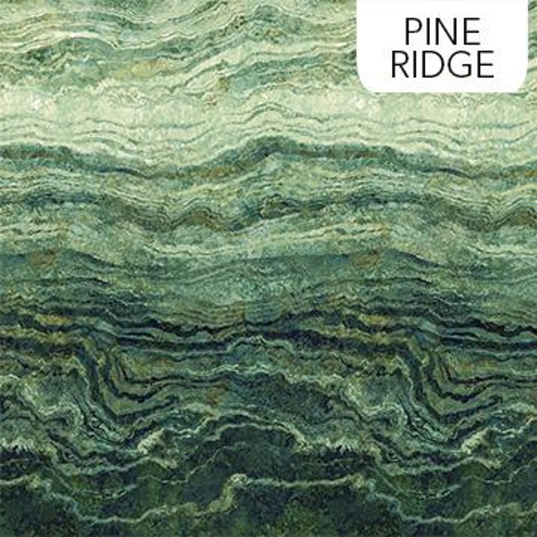 Stonehenge Gradations Ombre II - Pine Ridge Green Ombre Fabric ...