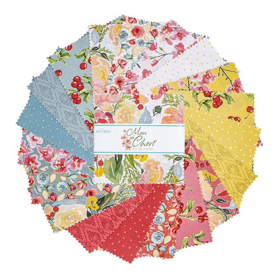 Mon Cherie 5 Stacker Charm Pack Fabric Riley Blake - Etsy