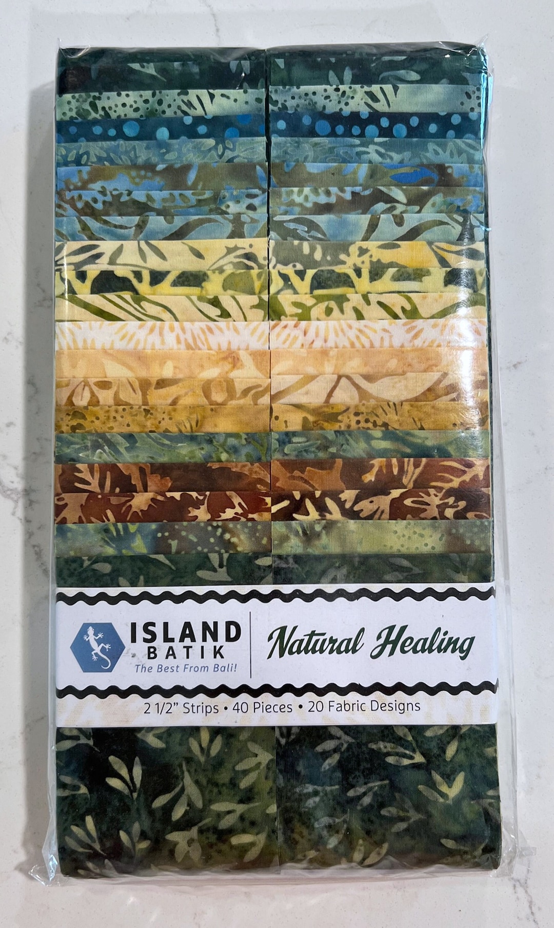 Island Batik Natural Healing Strip Pack, Batik Jelly Roll, 2.5 Inch ...