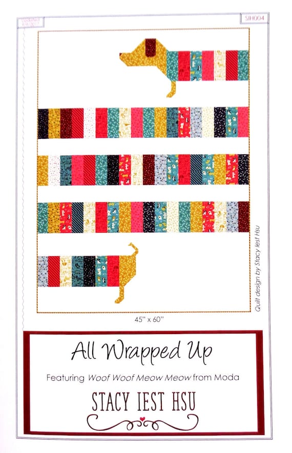 All Wrapped up Quilt Pattern Stacy Iest Hsu SIH004 Scrap - Etsy