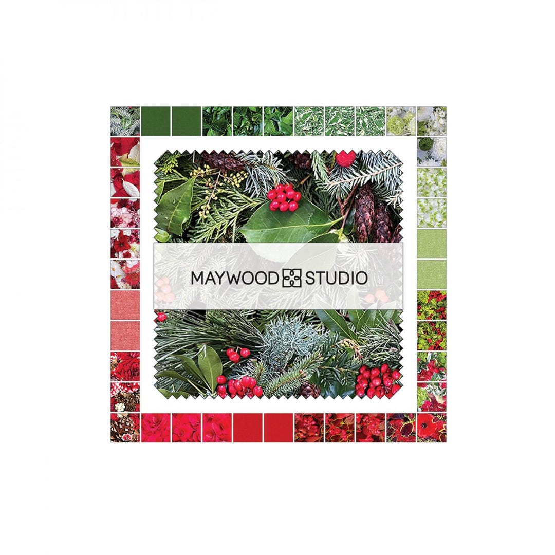 Hand Picked Christmas 5" Charm Pack, Maywood Studio CP-MASHPCH, 5 ...