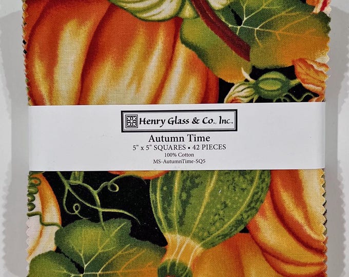 Autumn Time 5" Squares, Henry Glass Ms-autumntime-sq5, Fall Autumn ...