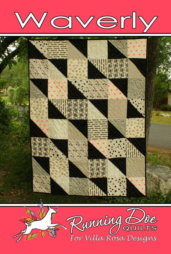 Waverly Quilt Pattern VRD010 FQ Fat Quarter Friendly - Etsy