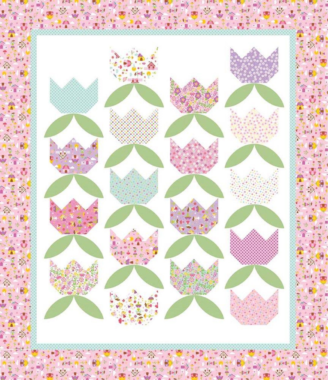 LAST CALL Fairy Blossoms Quilt Pattern, Pine Mountain Designs Q74 ...