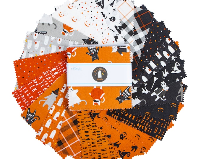 Hey Bootiful 5" Stacker Charm Pack, 5-13130-42, Glow Halloween Charm ...