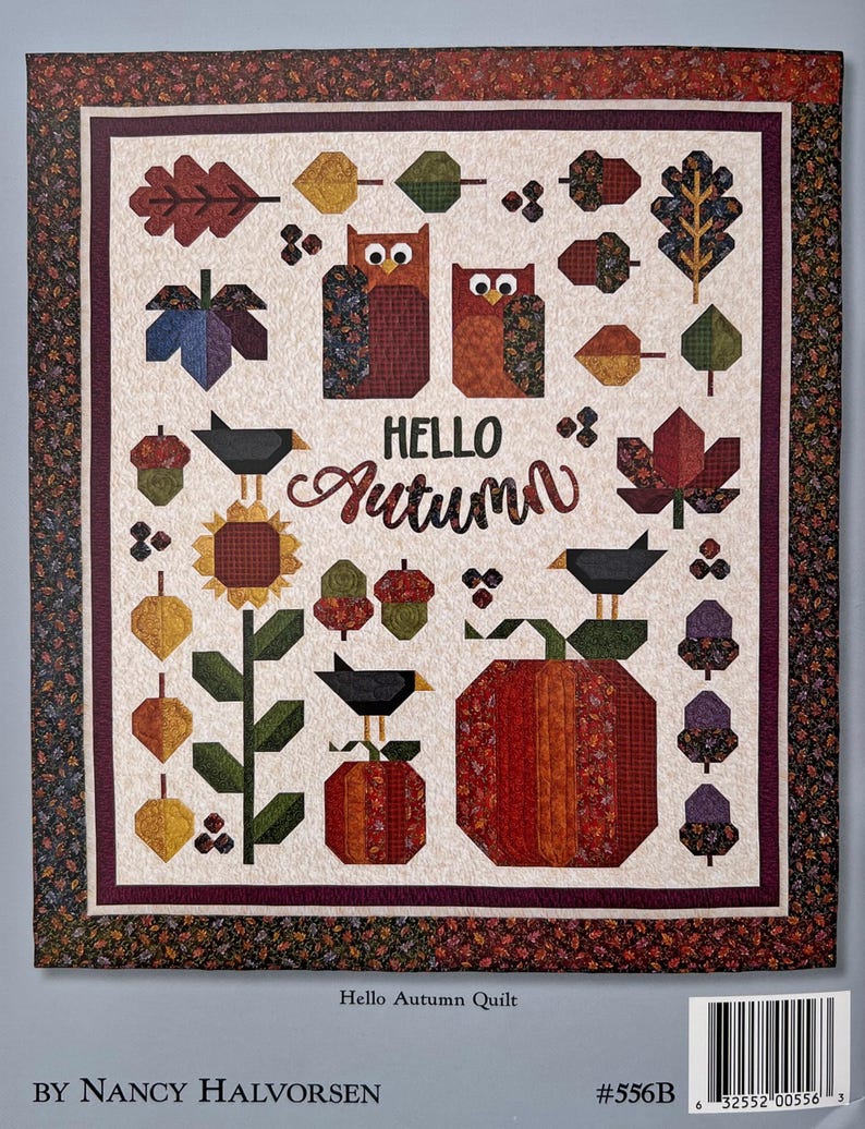 Autumn Breeze Quilt Pattern Projects Book, Art to Heart ATH556B, Fall ...