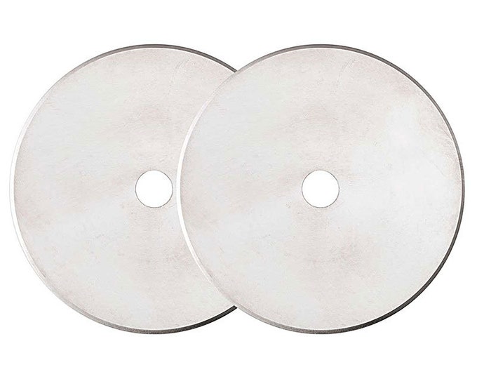 LAST CALL 60mm Titanium Rotary Blades, Fiskars 1065954, Rotary Cutter ...
