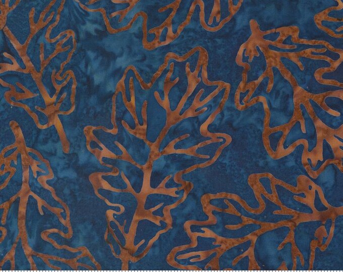 Blue Batik Fabric, Blue Moon B8183 Lake, Timeless Treasures, Tonga ...