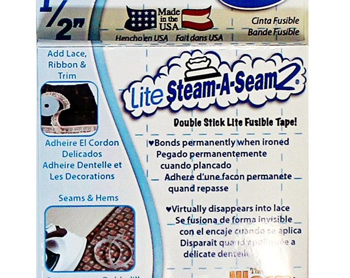 Steam A Seam 2 1/2 Fusible Tape Double Stick Fusible Tape Iron on Tape ...