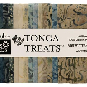 DESTASH Pebble Batik 5 Squares, Timeless Treasures Treat-mini Pebble, 5 ...