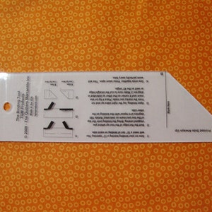 The Binding Tool, TQM Products TQMBT, Quilter's Binding Tool Template ...