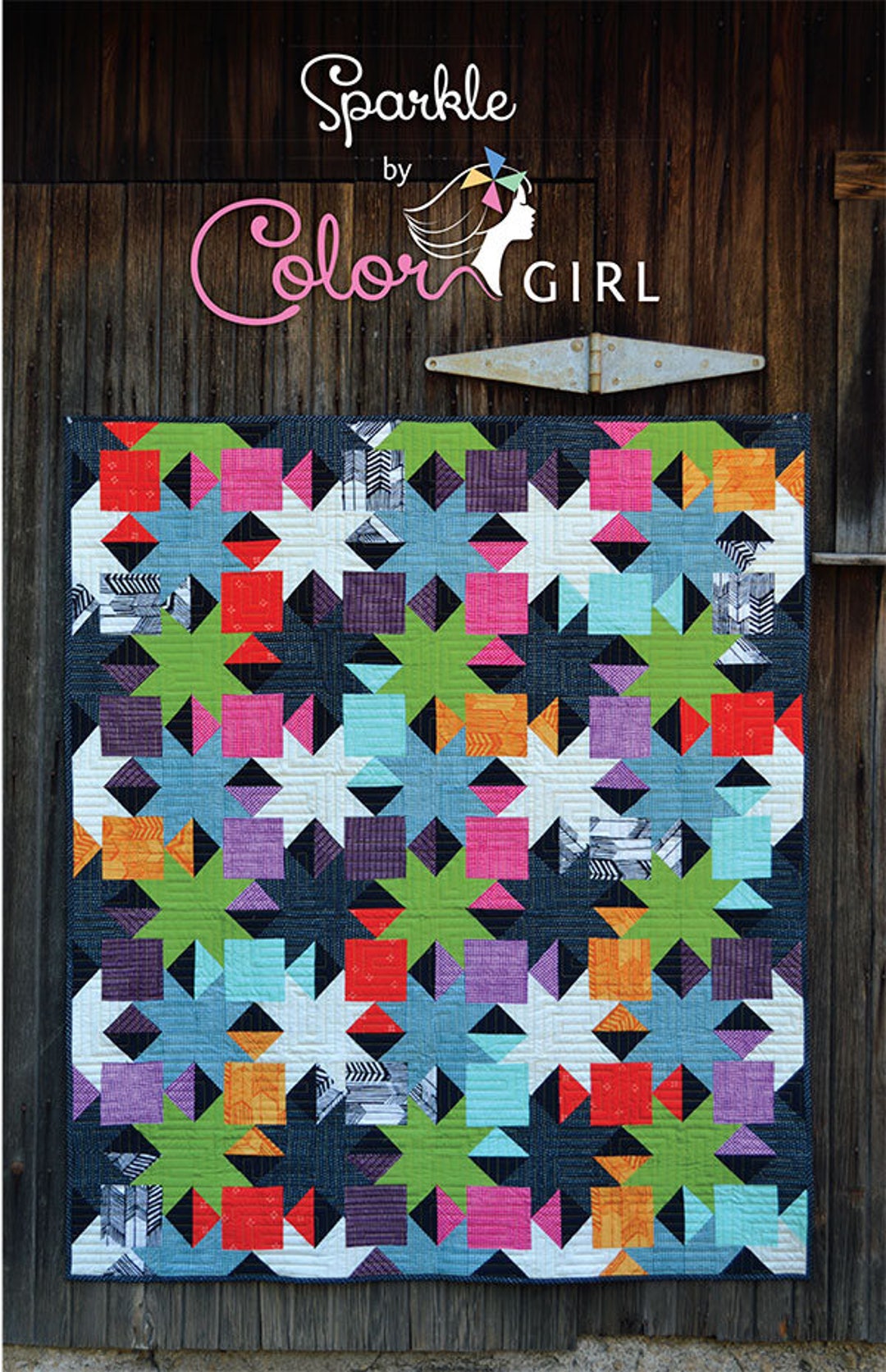 LAST CALL Sparkle Quilt Pattern, Color Girl Quilt CG1506, Charm Pack ...