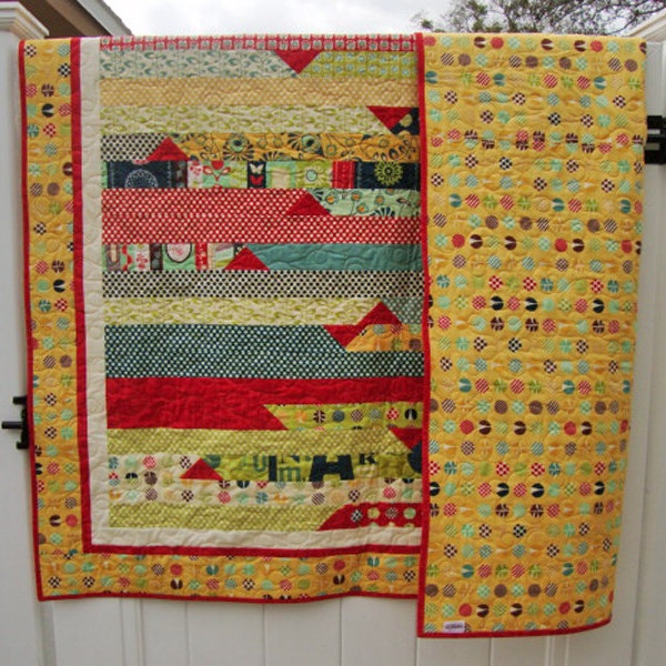 Primary Colors Quilt - Etsy