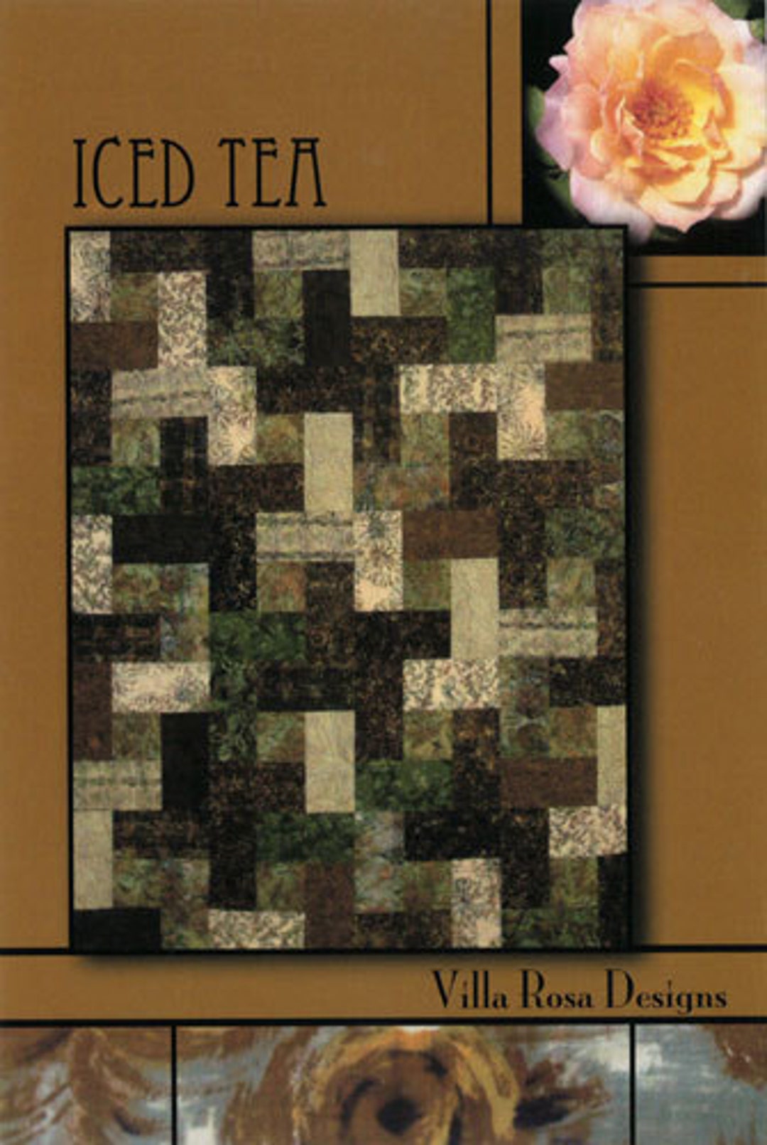 Iced Tea Quilt Pattern, Villa Rosa Designs VRD268390, Dessert Roll ...